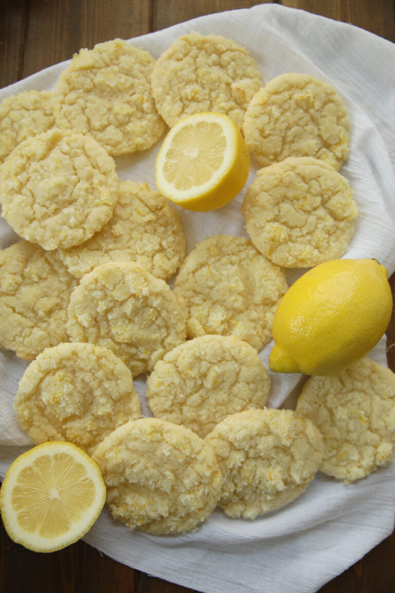Extra Zesty Lemon Sugar Cookies (Soft and Chewy) - Mirlandra's Kitchen