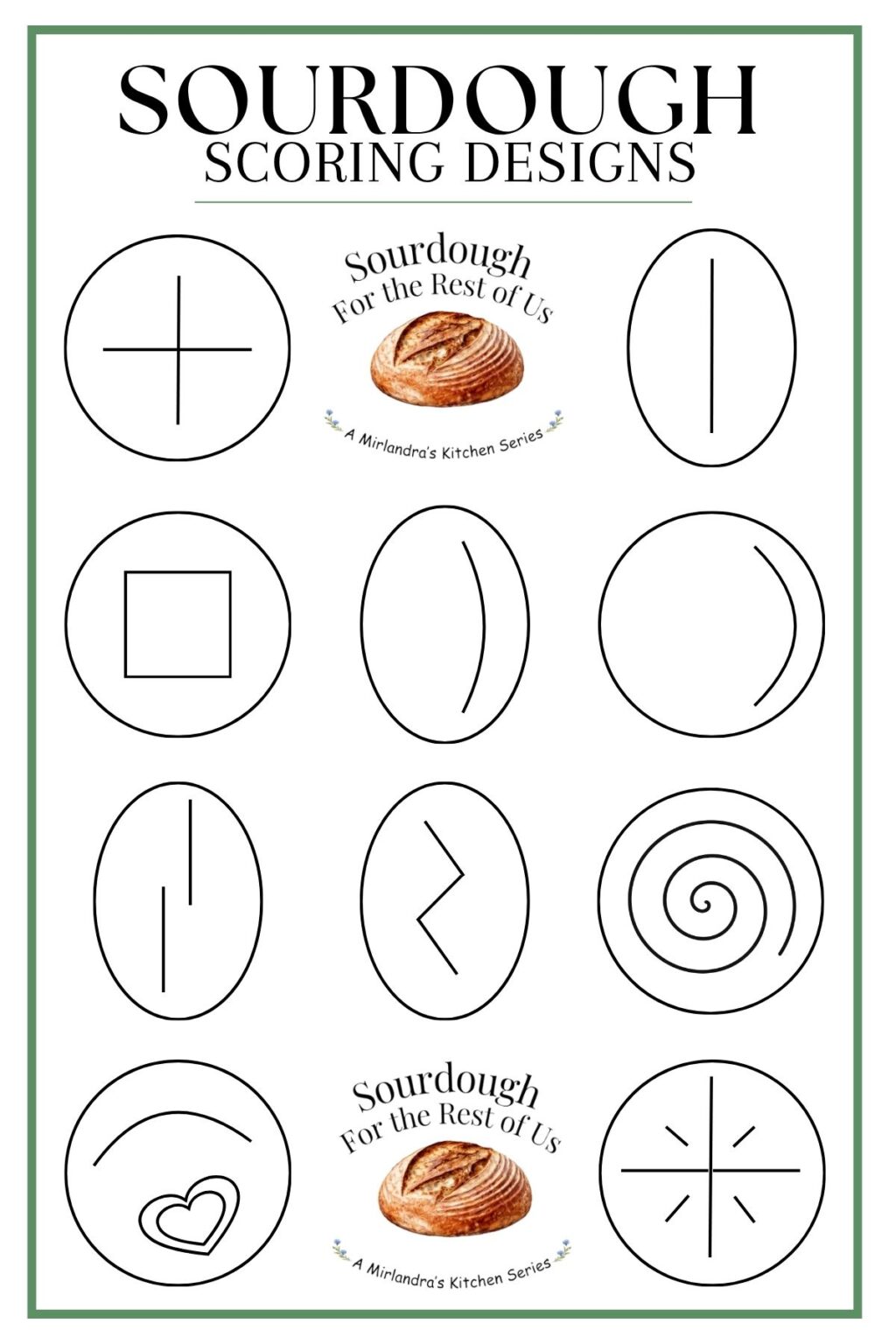10 Simple Sourdough Scoring Designs: How to Score Sourdough Bread with ...